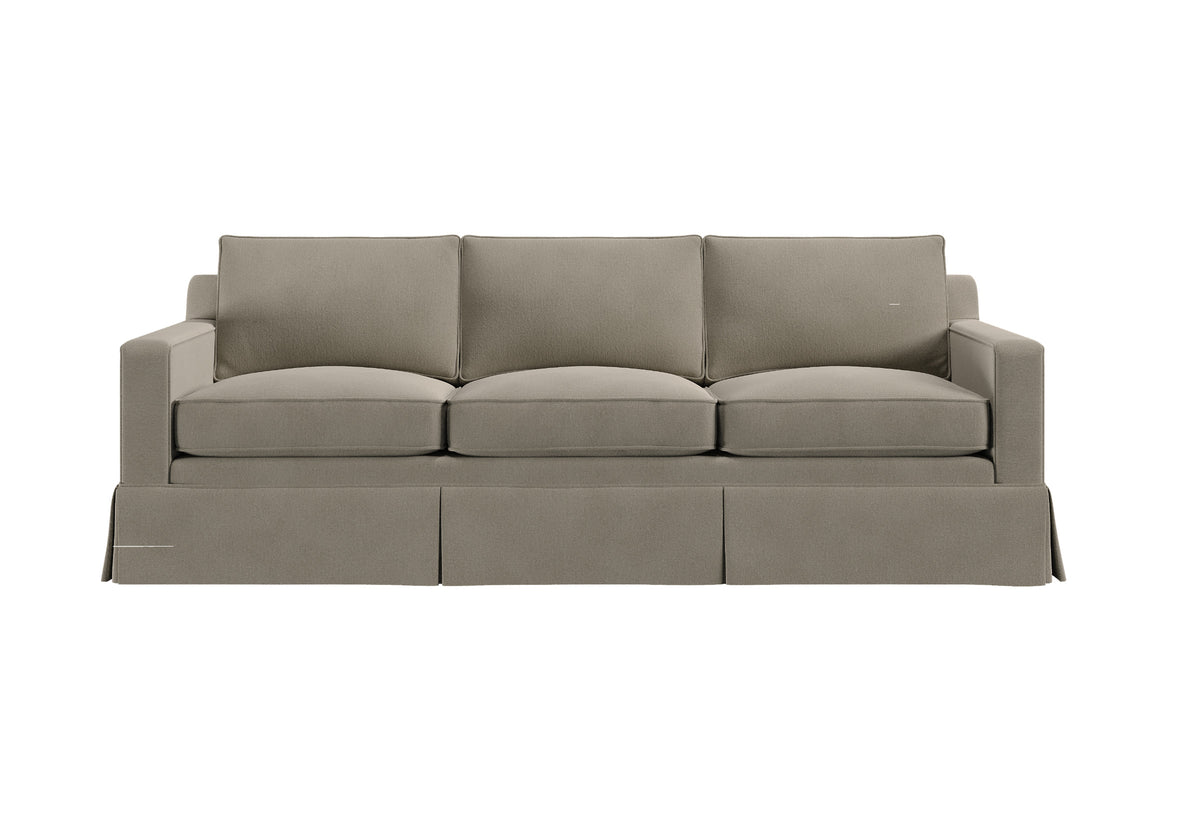 Huntington Skirted Sofa – Blue Furniture Co
